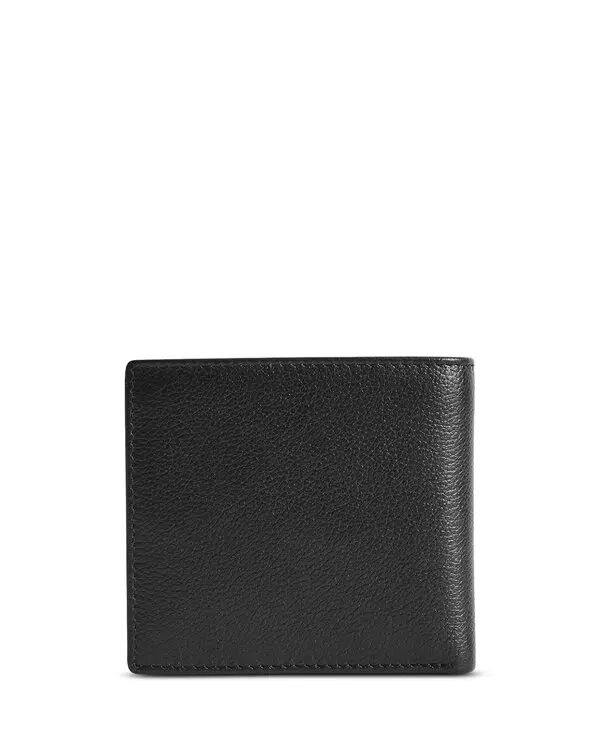 REISS Cabot Saffiano Leather Bifold Wallet