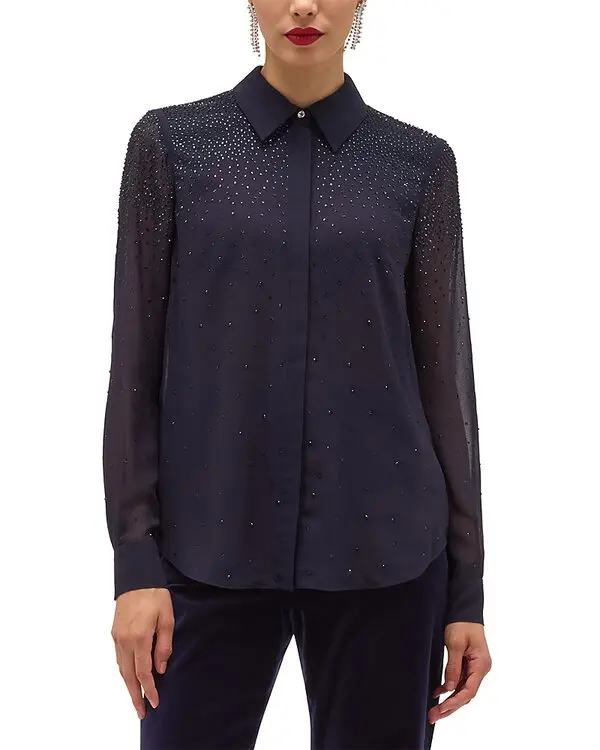 HOBBS LONDON Shona Embellished Shirt