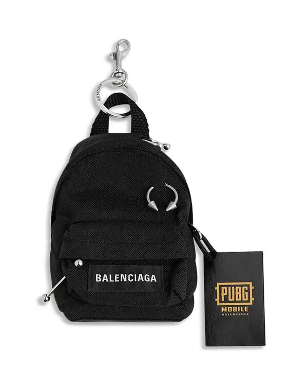 Balenciaga Pubg Pubgm Explorer Micro Backpack Charm/keychain