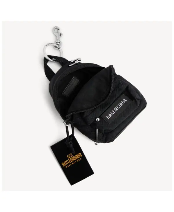 Balenciaga Pubg Pubgm Explorer Micro Backpack Charm/keychain