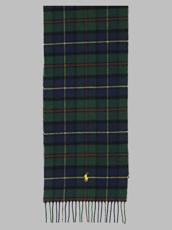 Polo Ralph Lauren Sciarpa Con Motivo Tartan