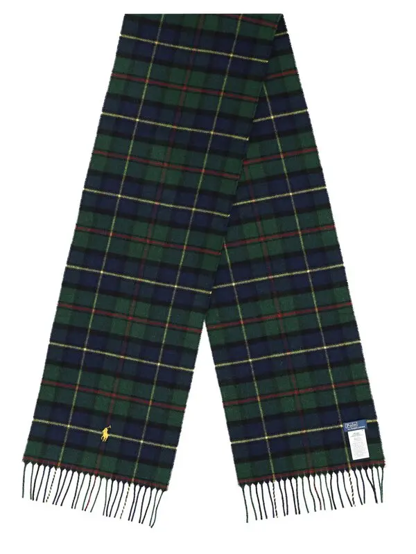 Polo Ralph Lauren Sciarpa Con Motivo Tartan
