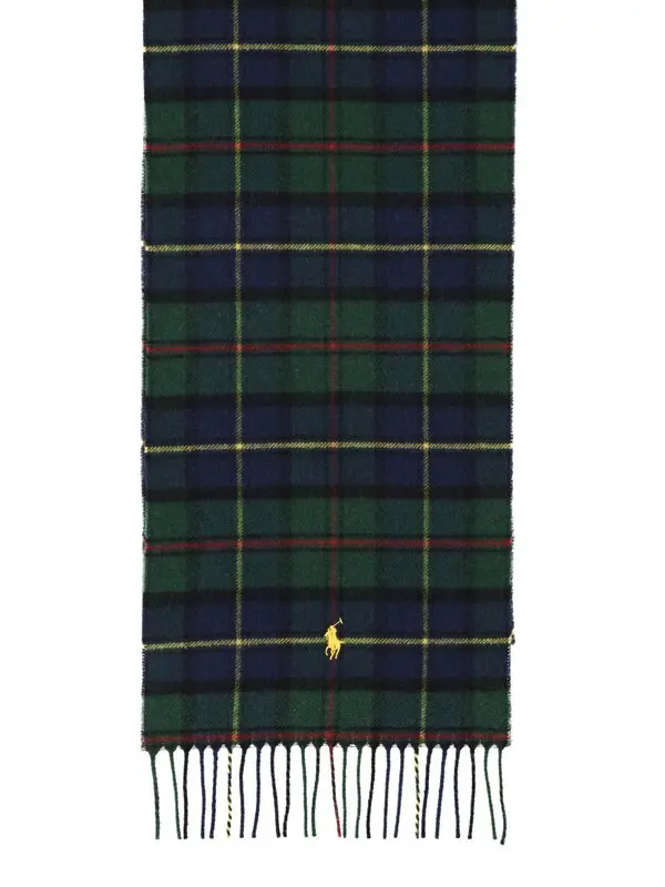 Polo Ralph Lauren Sciarpa Con Motivo Tartan