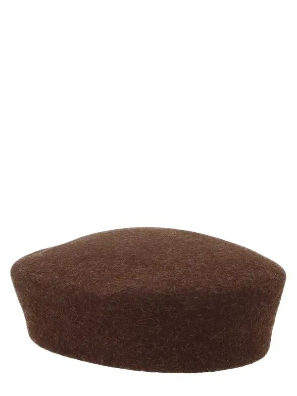 Ruslan Baginskiy Cappello "pillbox" In Feltro - Brown