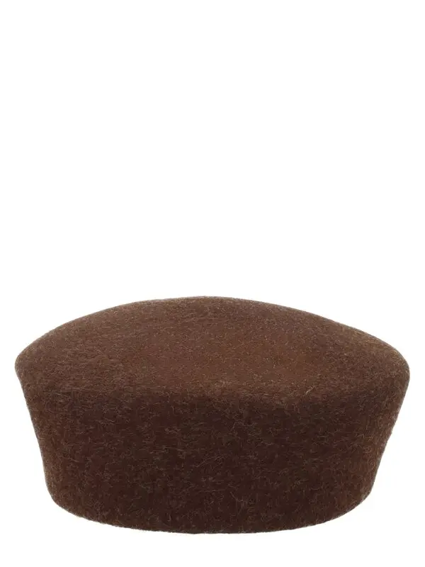 Ruslan Baginskiy Cappello "pillbox" In Feltro - Brown