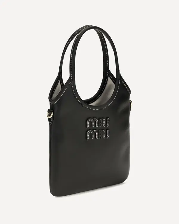 Miu Miu Ivy Handbag - Black