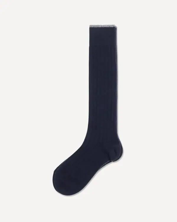 Brunello Cucinelli Ribbed Cashmere Socks Mae