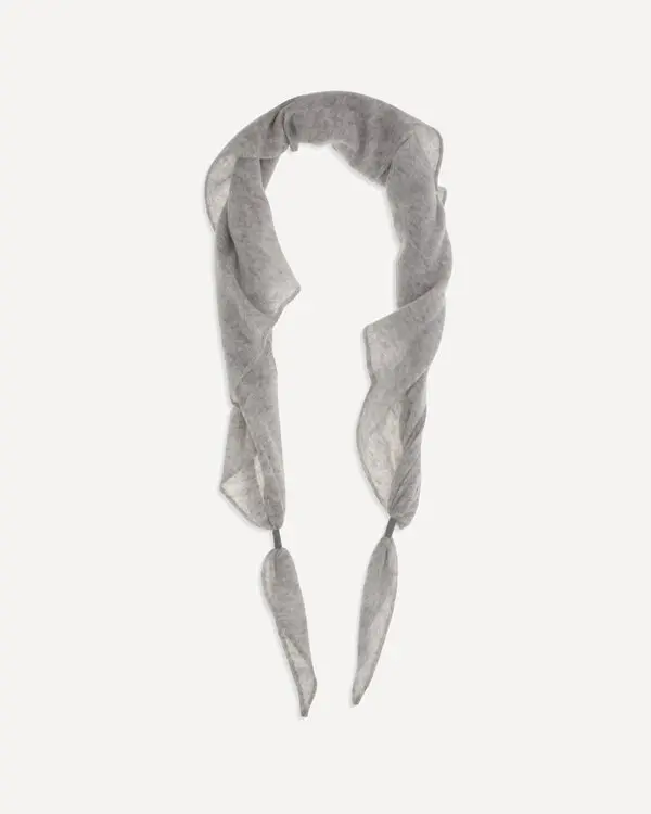 Brunello Cucinelli Cashmere Scarf With Monile Details