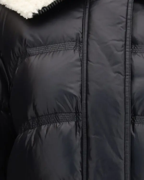 Peuterey Kunto Bg 02 Shearling-collar Puffer Jacket - Black