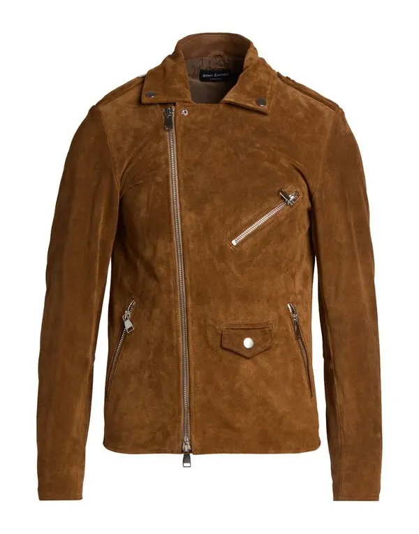 STREET LEATHERS Jacket Camel Size Leather