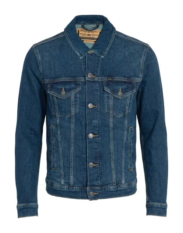 DIESEL® Denim Outerwear Size Cotton, Elastane