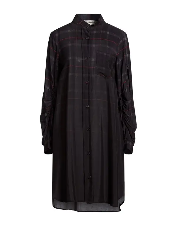 SHIRTAPORTER Mini Dress Midnight Size Viscose