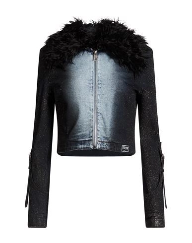 Versace Denim Outerwear Size Cotton, Elastane