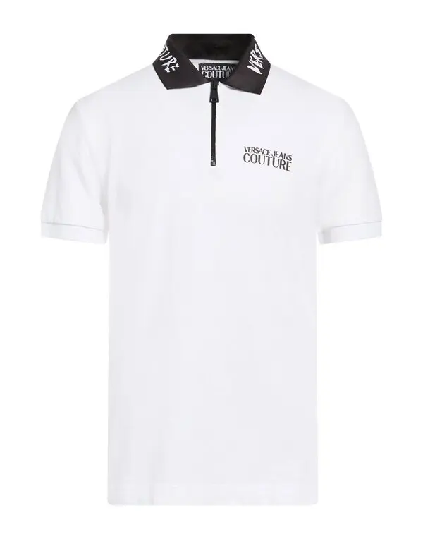 Versace Polo Shirt Size Cotton, Elastane, Polyester