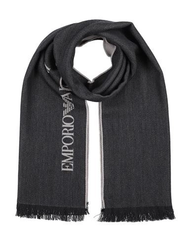 Emporio Armani Scarf Wool - Black