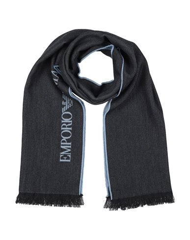 Emporio Armani Scarf Wool - Blue