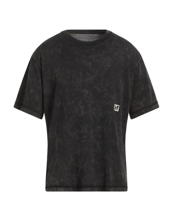 Nike T-shirt Charcoal Size Cotton, Polyester