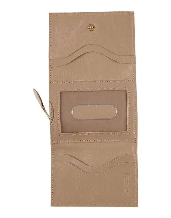 Il Bisonte Wallet Taupe Leather
