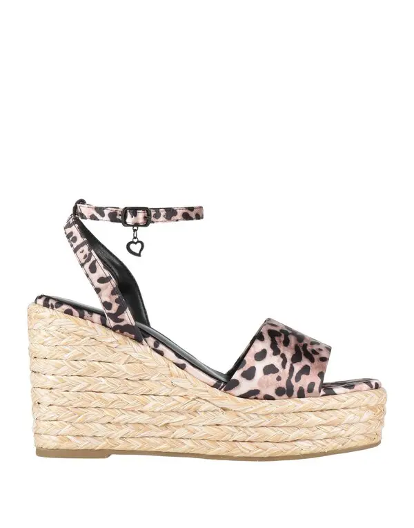 BRACCIALINI Espadrilles Light Brown Size Textile Fibers