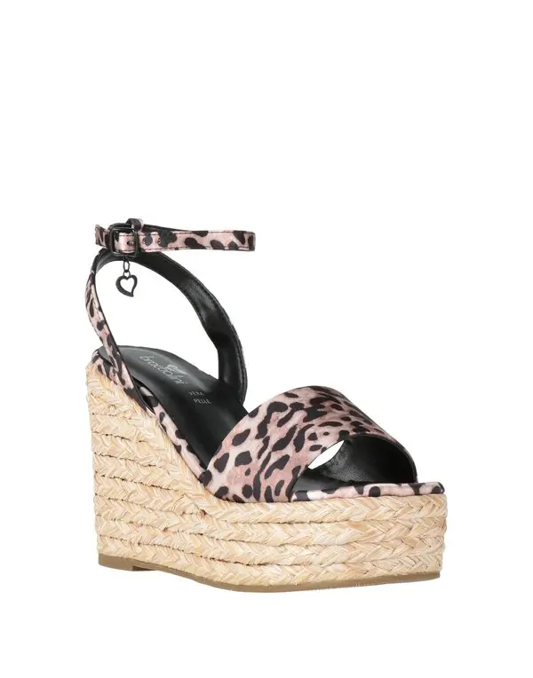 BRACCIALINI Espadrilles Light Brown Size Textile Fibers