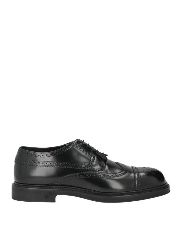 Emporio Armani Lace-up Shoes Size Leather