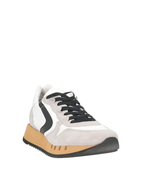 VALSPORT Sneakers Size Leather, Textile Fibers