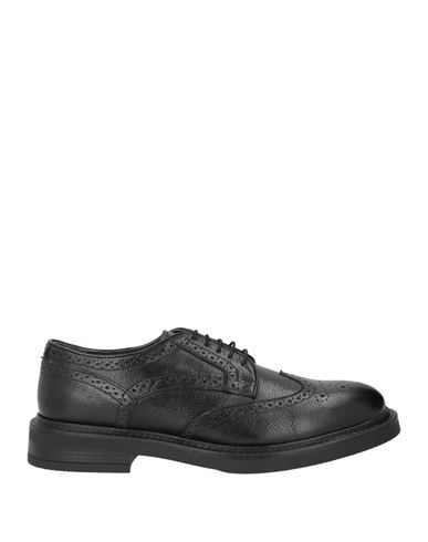DINO DRAGHI Lace-up Shoes Dark Size Leather - Black