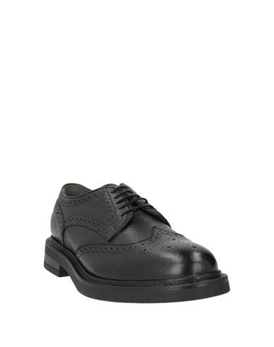 DINO DRAGHI Lace-up Shoes Dark Size Leather - Black