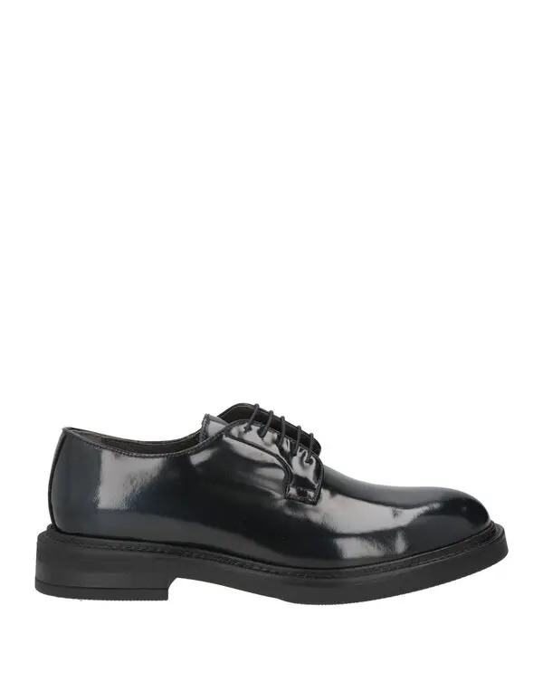 DINO DRAGHI Lace-up Shoes Size Leather - Blue