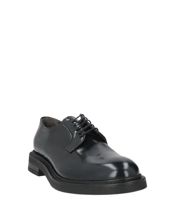 DINO DRAGHI Lace-up Shoes Size Leather - Blue