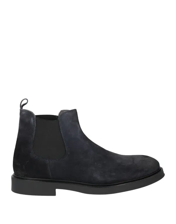 DINO DRAGHI Ankle Boots Chocolate Size Leather - Blue