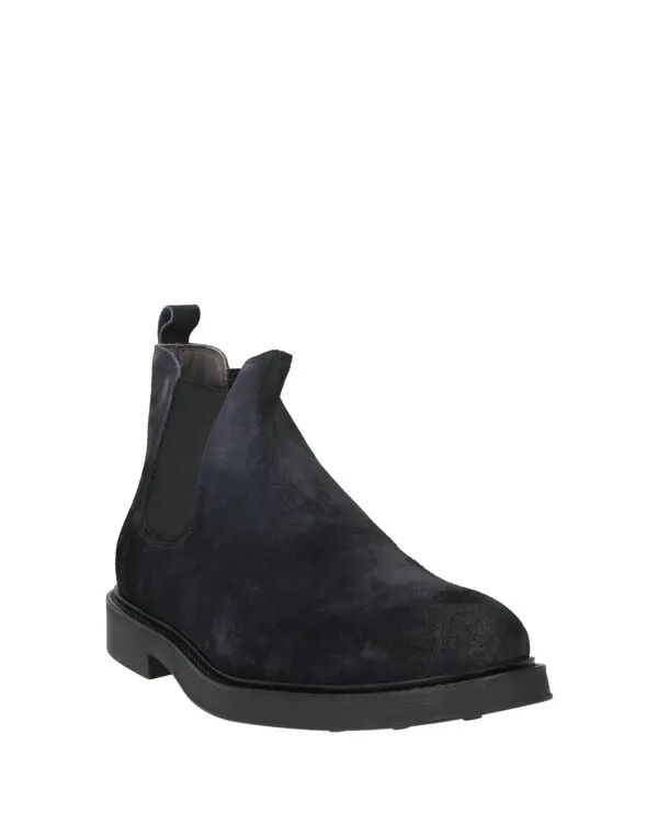 DINO DRAGHI Ankle Boots Chocolate Size Leather - Blue