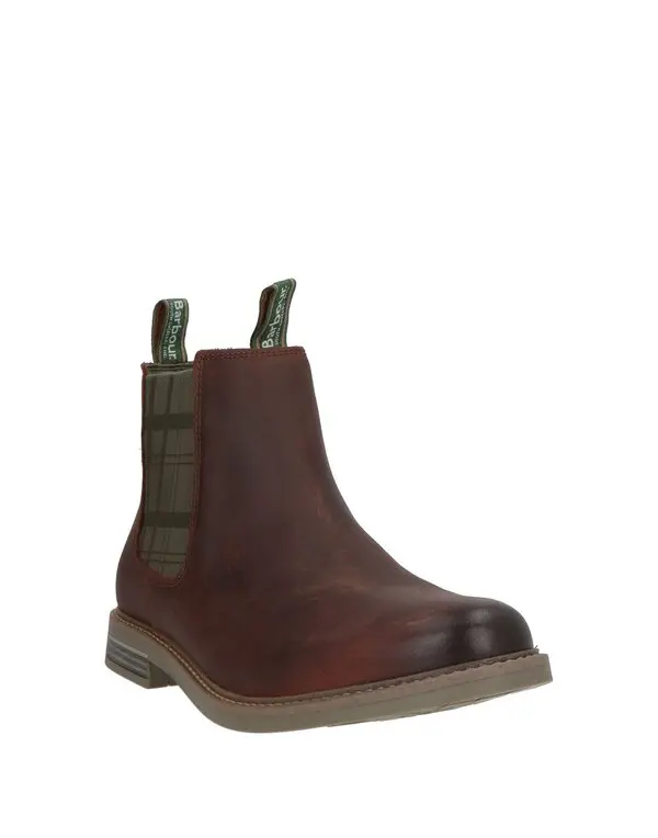 Barbour Ankle Boots Chocolate Size Leather