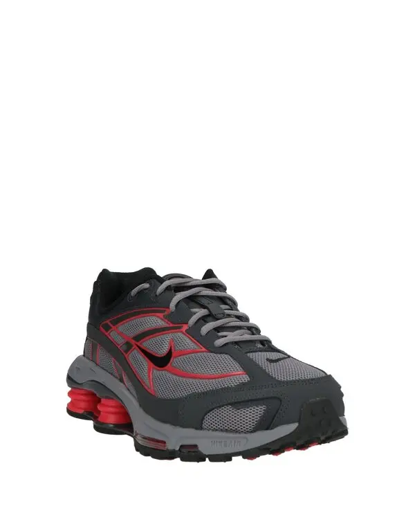 Nike Sneakers Charcoal Size Textile Fibers - Grey