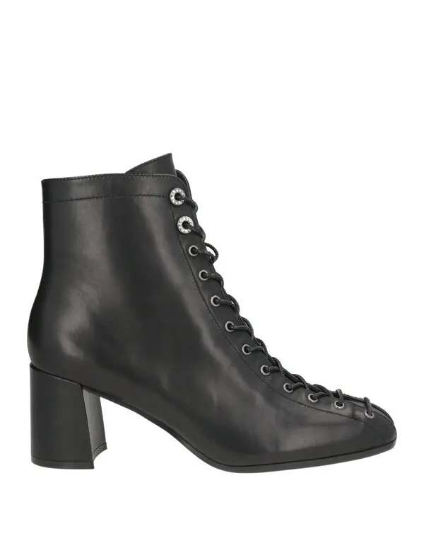 Pinko Ankle Boots Size Leather, Rubber