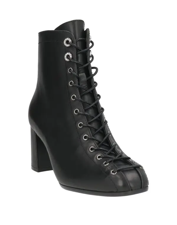 Pinko Ankle Boots Size Leather, Rubber