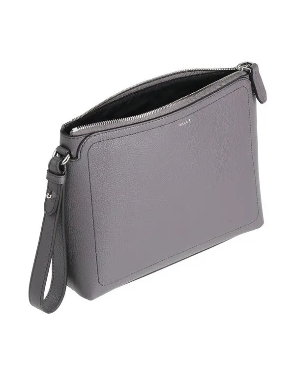 Bally Clutch Leather - Grey