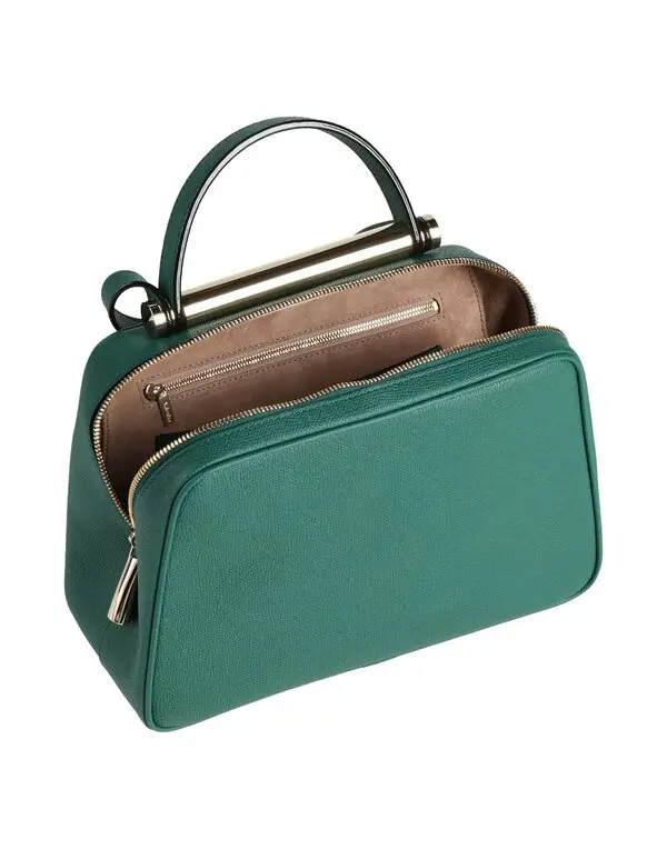 VALEXTRA Cross-body Bag Calfskin - Green