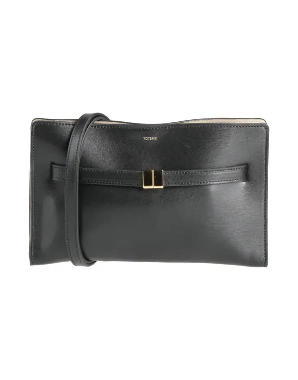 TOTEME Cross-body Bag Leather - Black