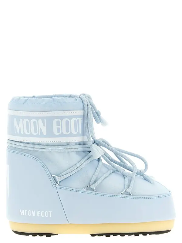 Moon Boot Icon Low' Ankle Boots - Blue