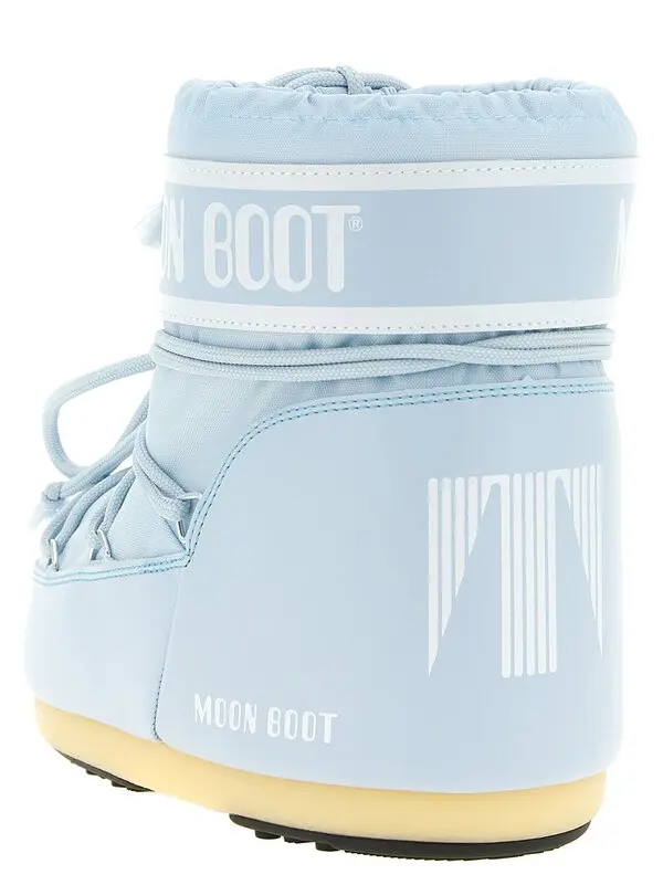 Moon Boot Icon Low' Ankle Boots - Blue