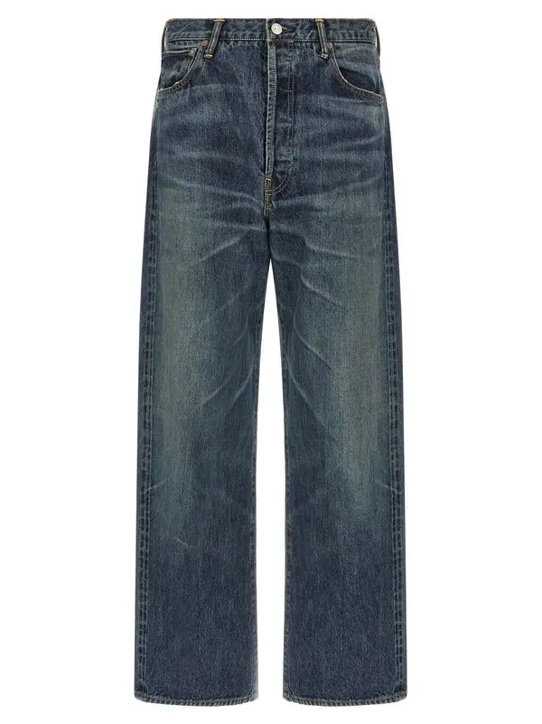 Visvim Social Sculpture 01' Jeans - Blue