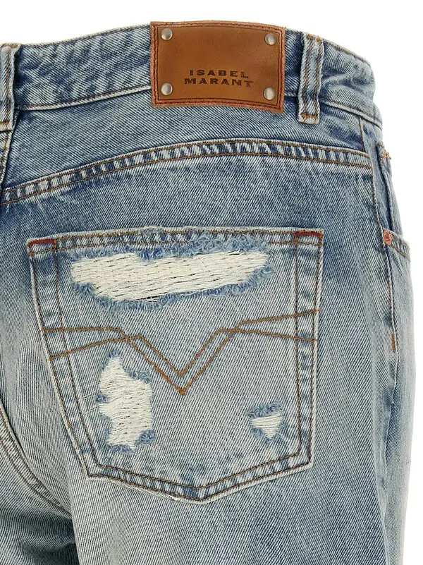 Isabel Marant Étoile Daya' Cropped Jeans