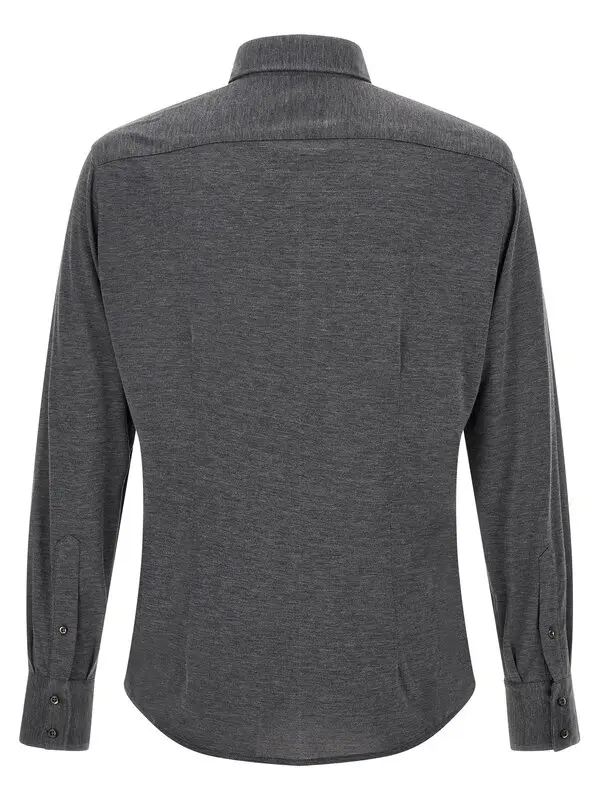 Brunello Cucinelli Cotton And Silk Shirt