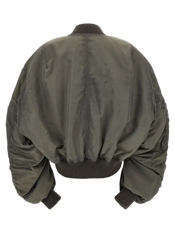Rick Owens Secchia Flight' Bomber Jacket - Gray
