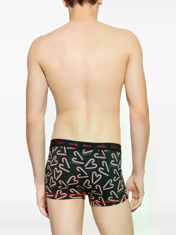 DIESEL® Candy Cane-print Boxers