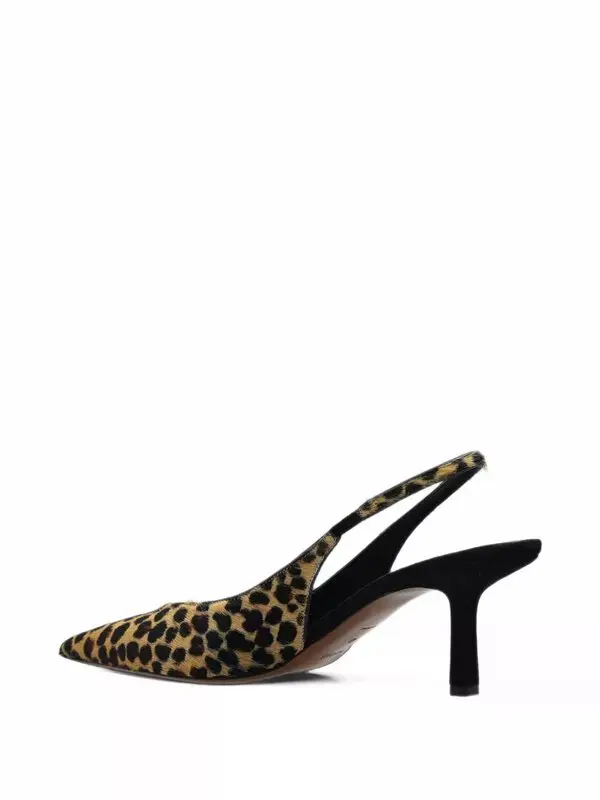 NEOUS Moriah Leopard-print Pumps - Brown
