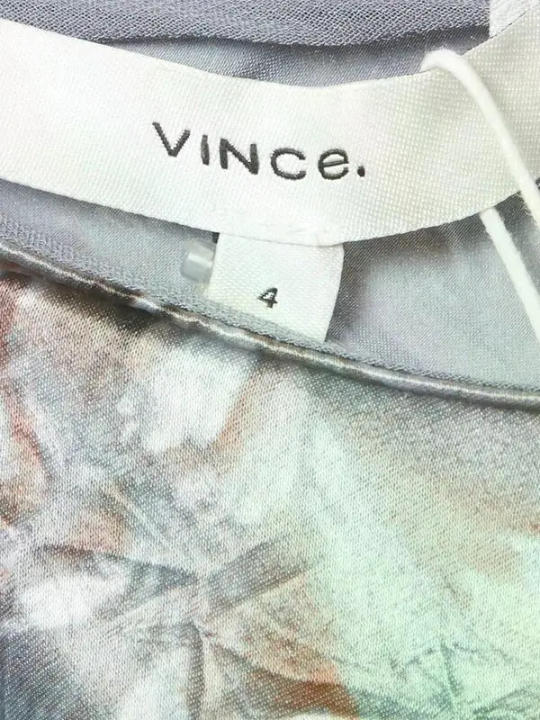 Vince Floral-print Satin Maxi Dress