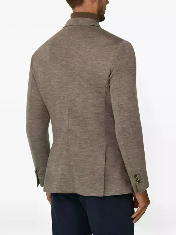Boggi Milano Brooklyn | Double-breasted Blazer In Wool-blend B Jersey