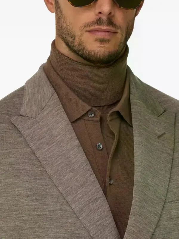 Boggi Milano Brooklyn | Double-breasted Blazer In Wool-blend B Jersey